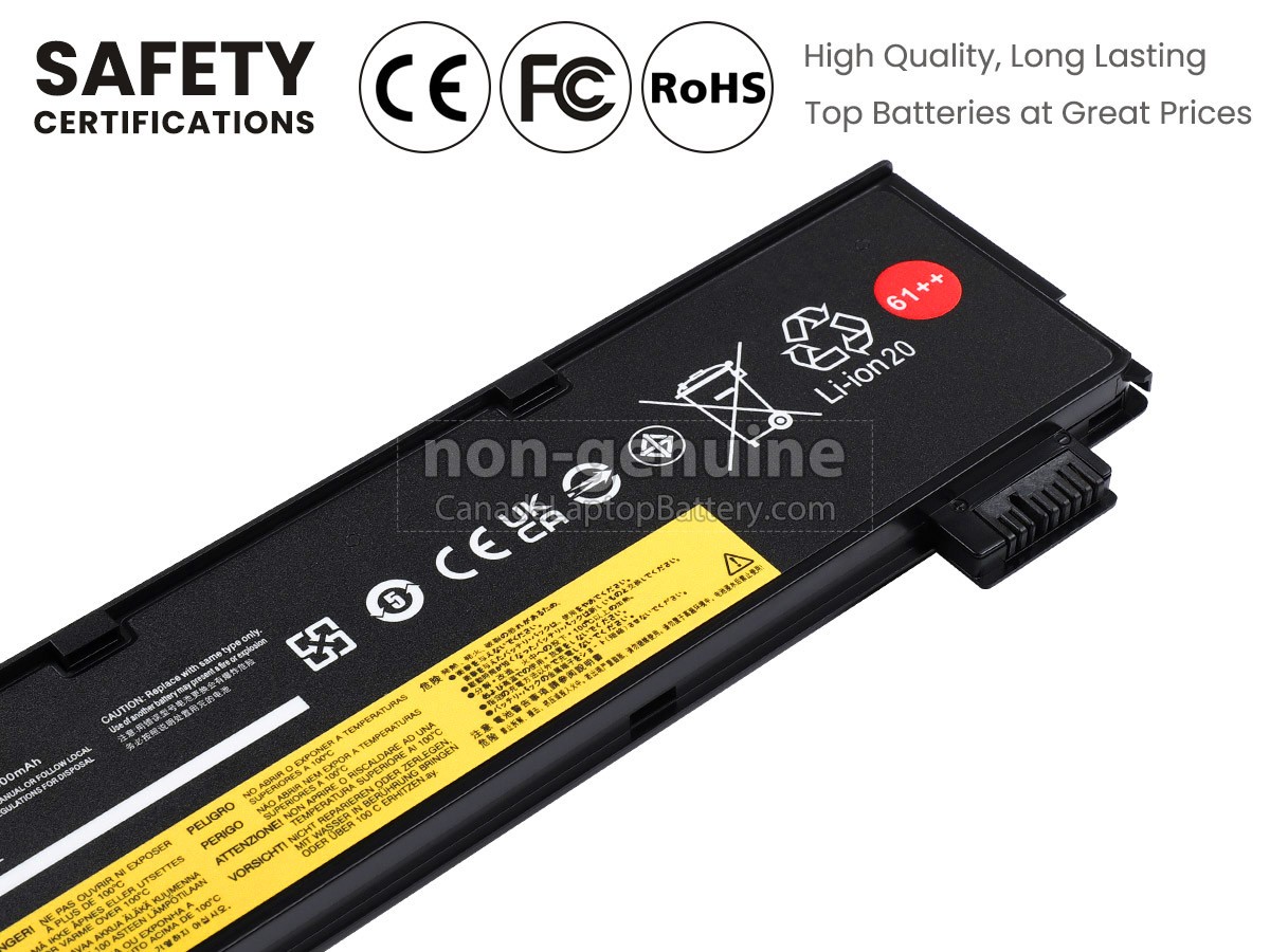 Lenovo ThinkPad T480 long life replacement battery | Canada Laptop Battery